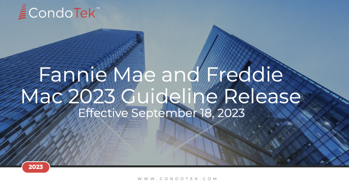 Top 5 Condo and Co-op Lending Guideline Changes in 2023 - CondoTek